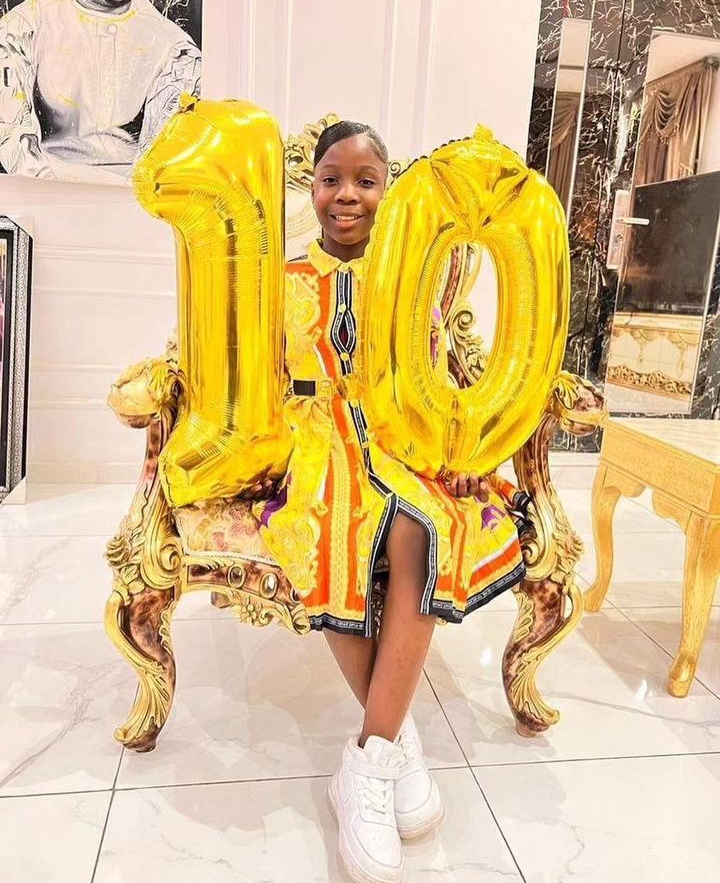 "Happy Birthday My Daughter" - Mc Oluomo celebrates His Daughter's 10th ...