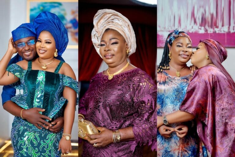 See Actress Seyi Edun reaction as Her Husband Adeniyi Johnson ...